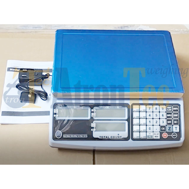 Large Platform Electronic Counting Scale with Piece Weight Memory from ...
