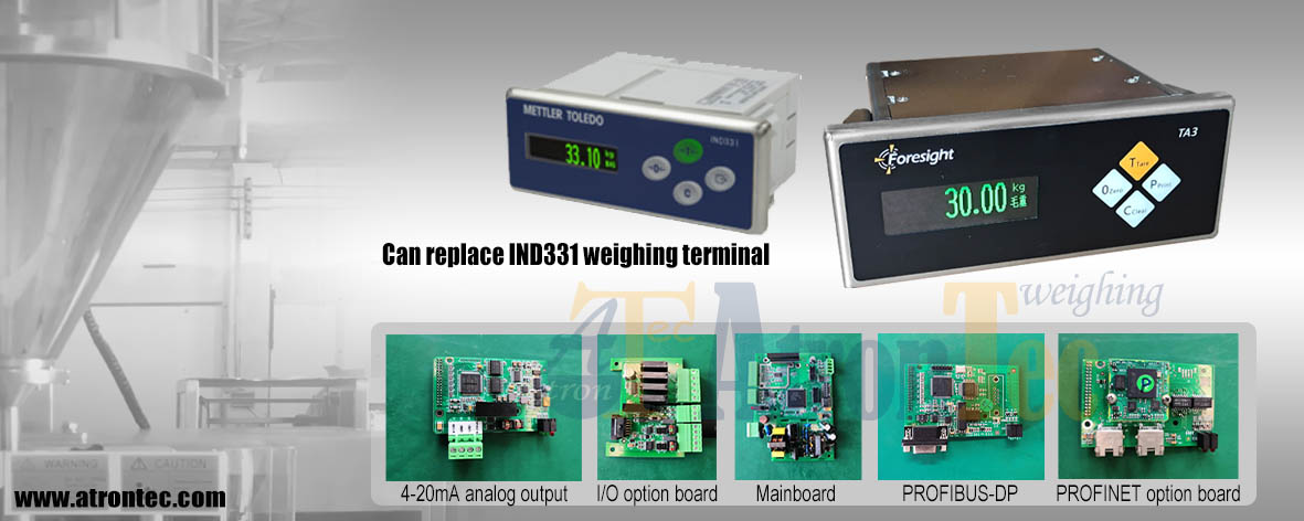 TA3 Series Industrial Process Control Weighing Terminal- Atrontec ...
